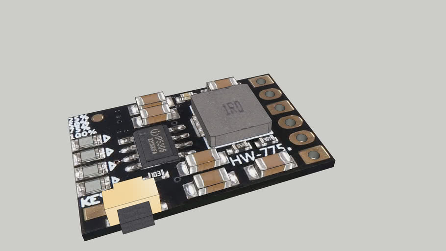 HW-775 (2A 5V Li-ion Battery Charger Module) | 3D Warehouse