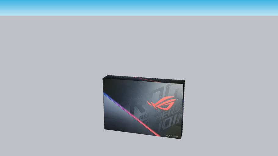 ROG Laptop Box | 3D Warehouse