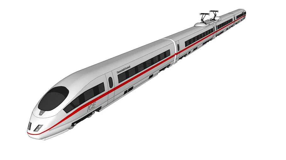 ICE3-M (Hansestadt Rostock) | 3D Warehouse