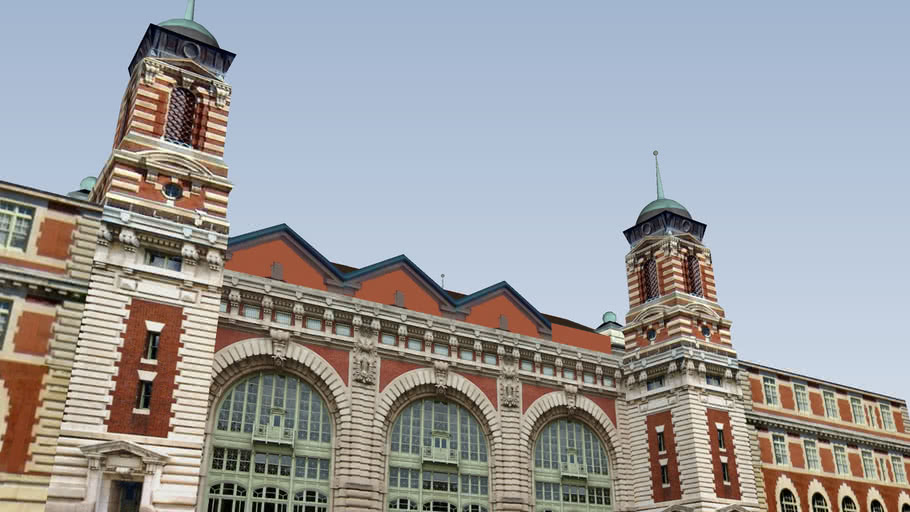 Ellis Island Immigration Museum, NYC | 3D Warehouse