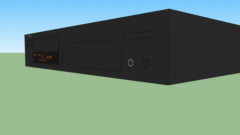 Yamaha CDX-880 CD player | 3D Warehouse