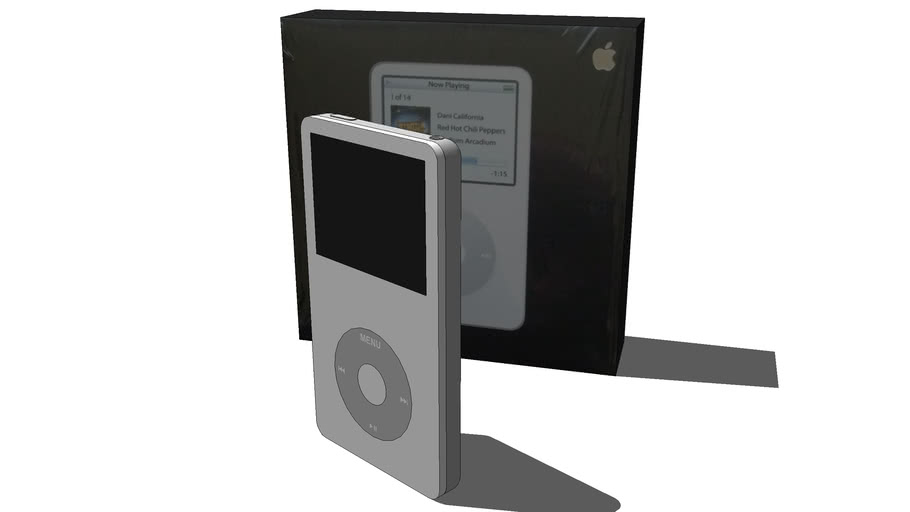 Apple iPod Classic 30GB w. Box | 3D Warehouse
