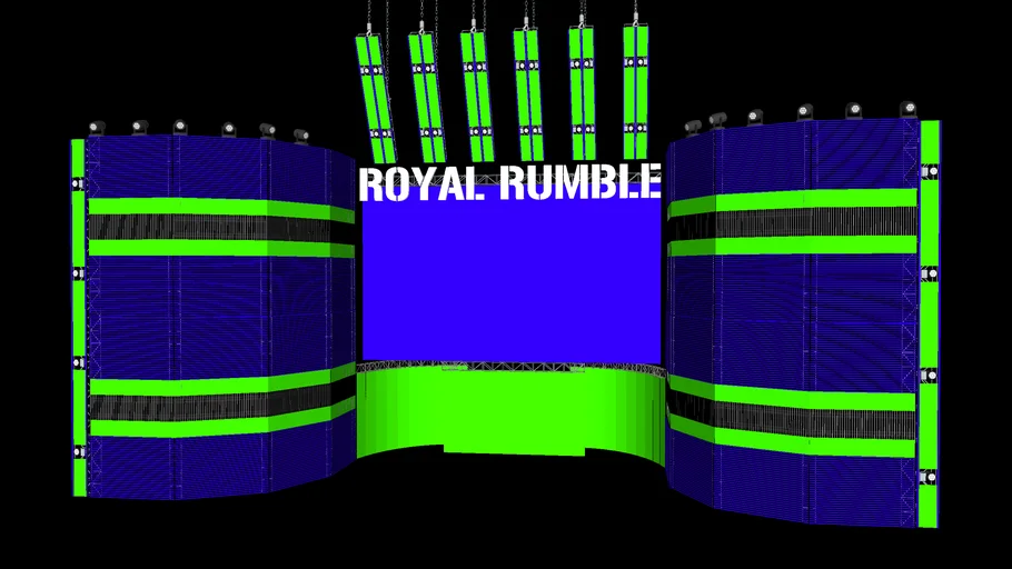 WWE Royal Rumble 2013 Concept | 3D Warehouse