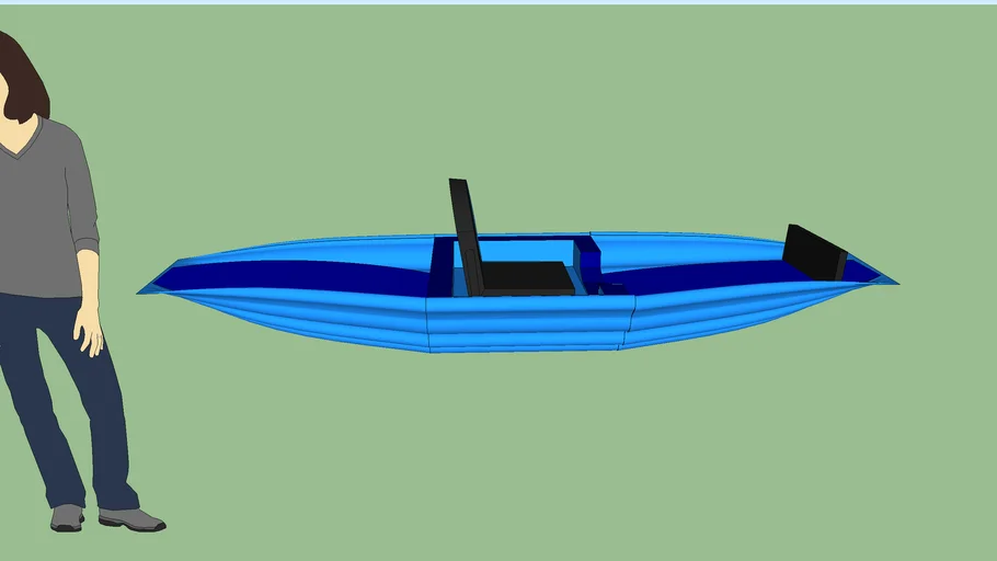 Modular Locking Kayak | 3D Warehouse