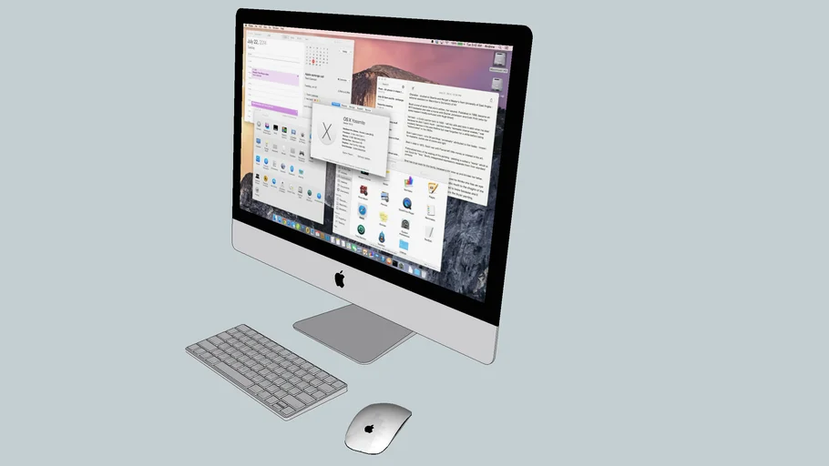 Imac -Apple | 3D Warehouse