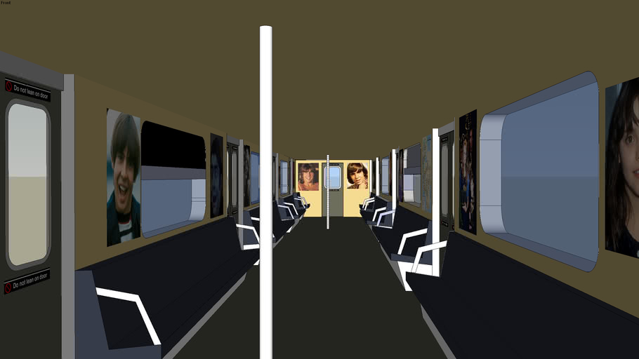 R42 Subway Cars. | 3D Warehouse