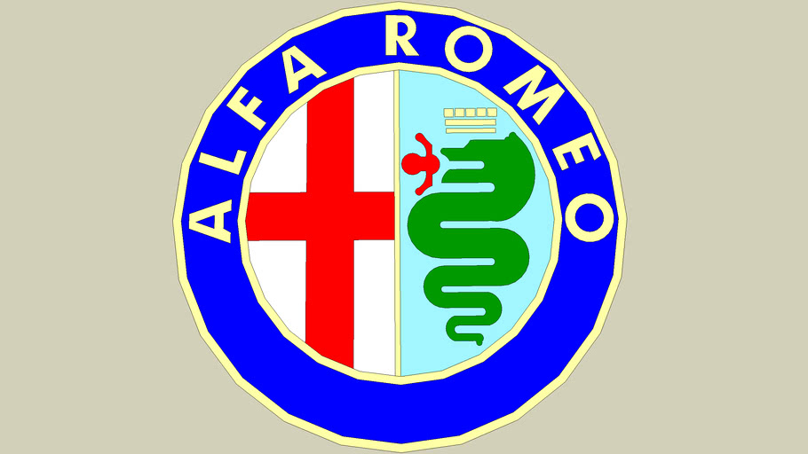 Alfa Romeo Logo | 3D Warehouse