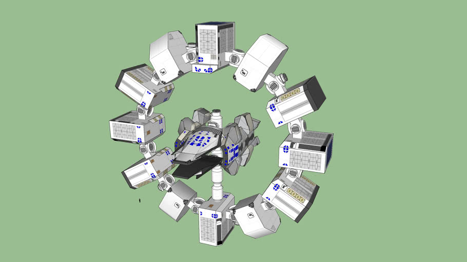 Endurance INTERSTELLAR 3D | 3D Warehouse