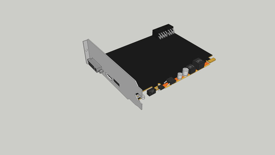 video card components | 3D Warehouse