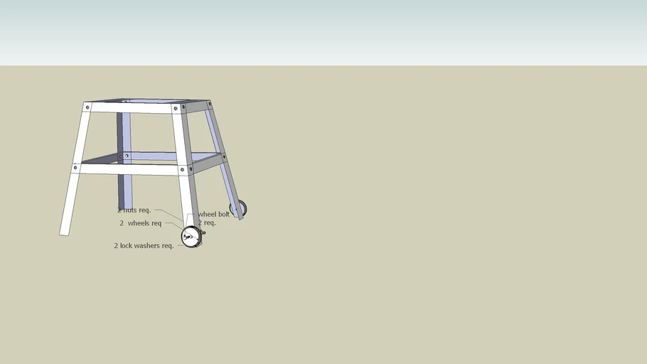 tool stand modification | 3D Warehouse