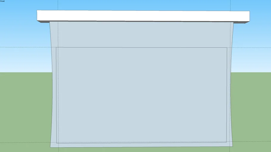 9ft Cyber inceiling Tab screen | 3D Warehouse