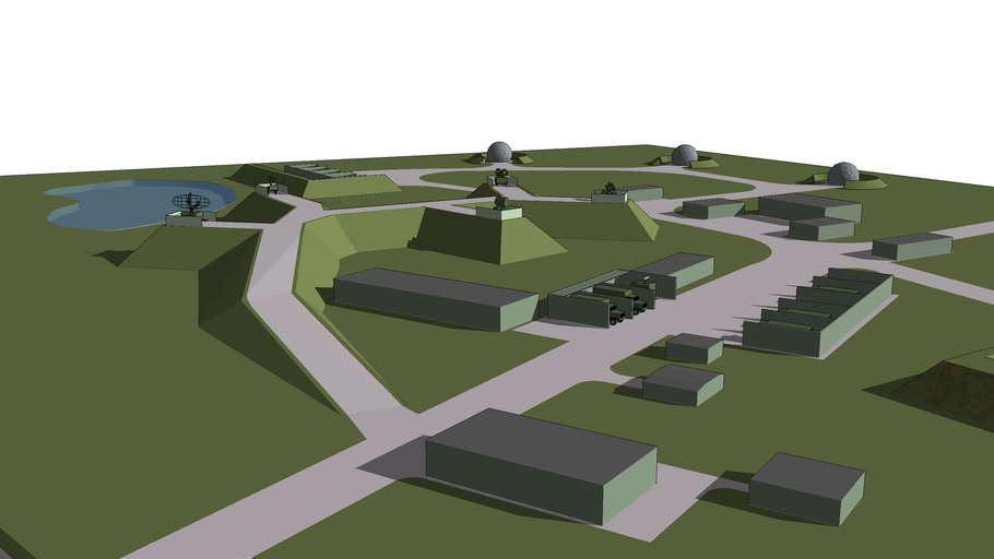 Hawk missile site (3) | 3D Warehouse