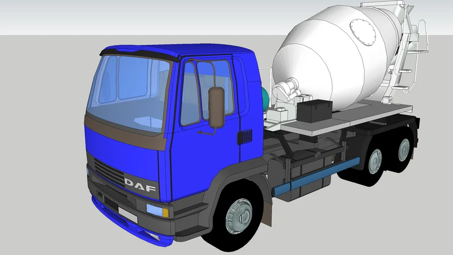 CONCRETE MIXER | 3D Warehouse