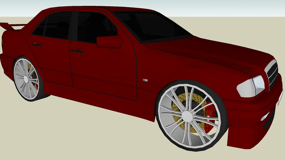 Modified Mercedes C220 | 3D Warehouse