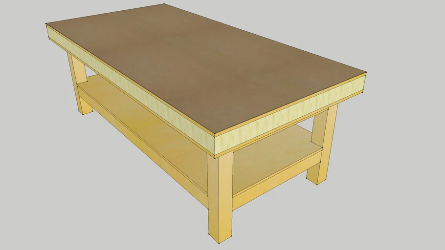 4X8 assembly table | 3D Warehouse