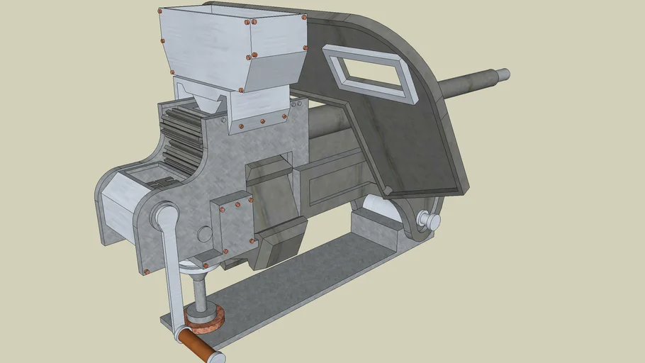 Exact model of 1865 union repeating gun | 3D Warehouse