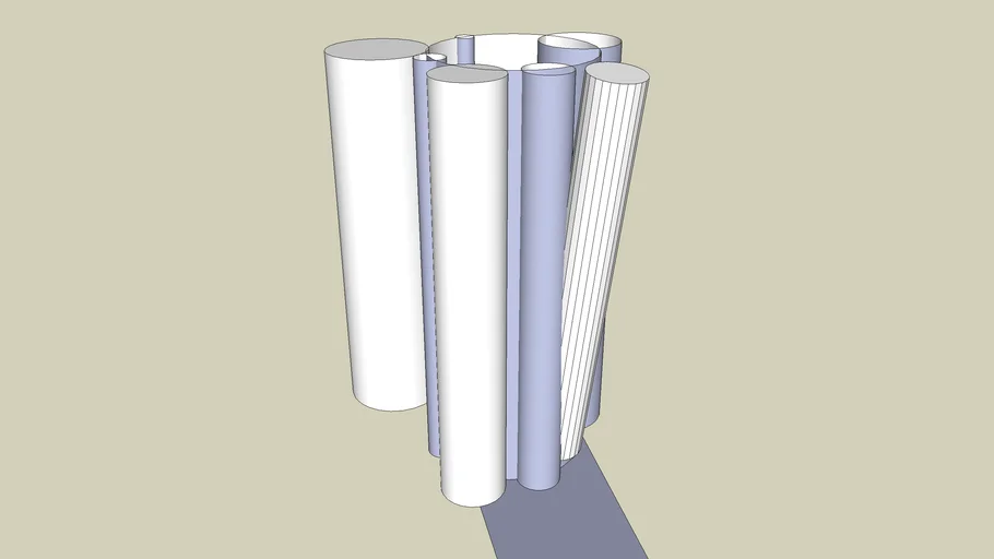 Cylindrical Tower | 3D Warehouse