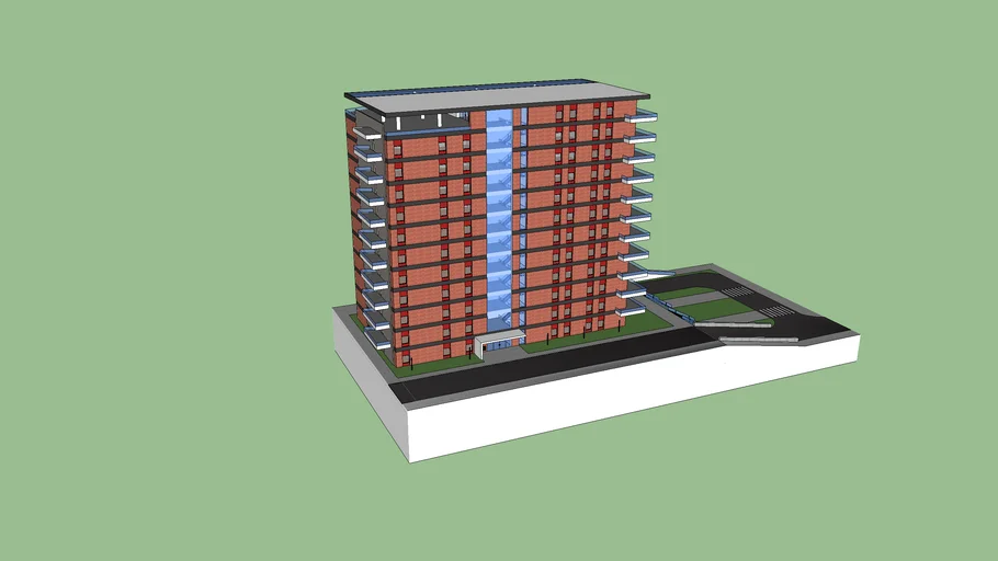 Apartment Complex | 3D Warehouse