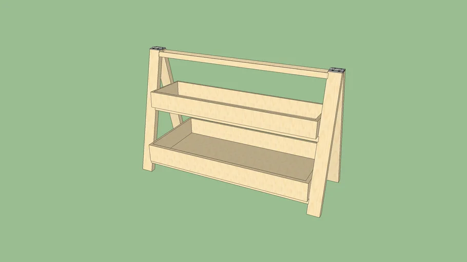 A-Frame Planter Stand | 3D Warehouse