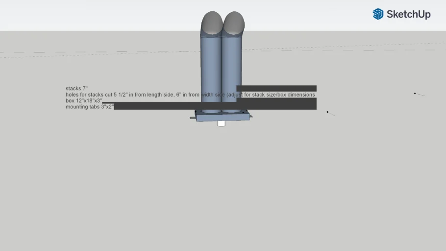 7 inch shotgun stacks | 3D Warehouse