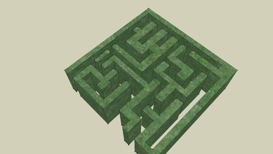 maze | 3D Warehouse