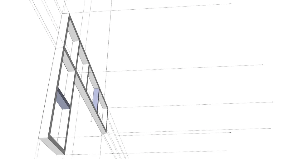 base of cabnet 2x4 frame | 3D Warehouse