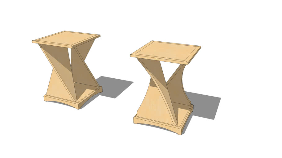 Twisted Table | 3D Warehouse