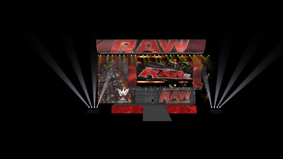 WWE Raw Stage 2011 UPDATE | 3D Warehouse