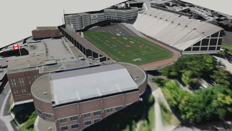 Percival Molson Memorial Stadium | 3D Warehouse