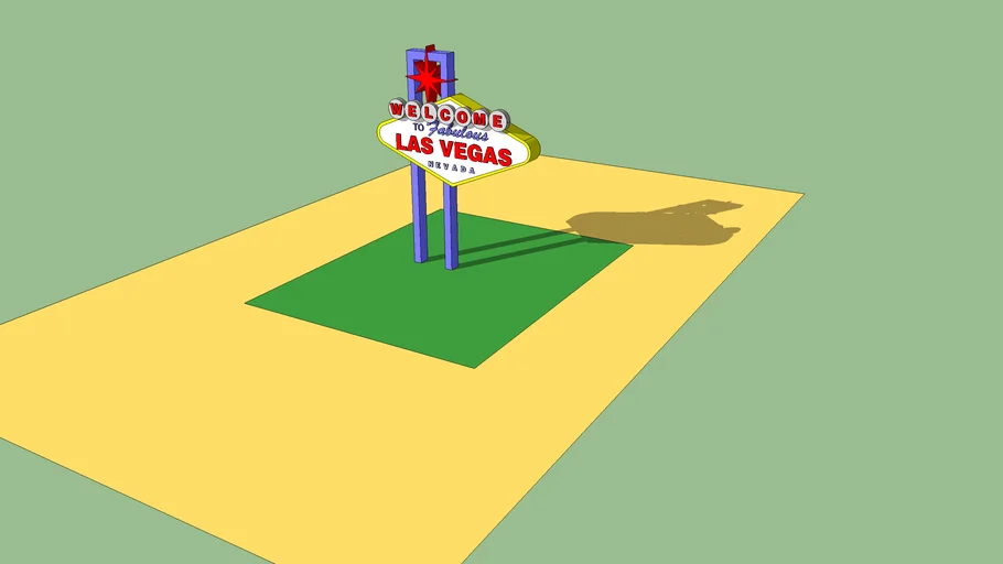 Welcome to Las Vegas Sign | 3D Warehouse