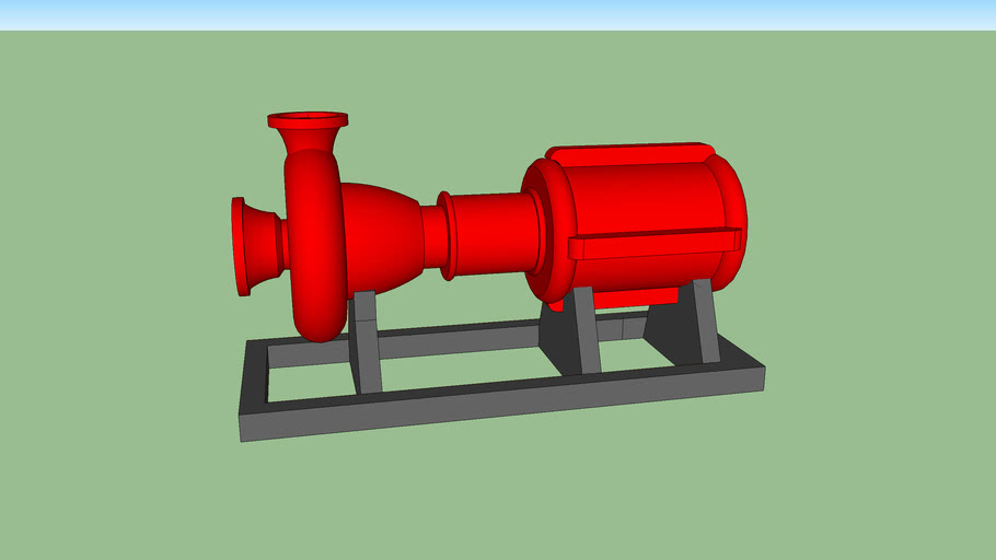 pompa air | 3D Warehouse