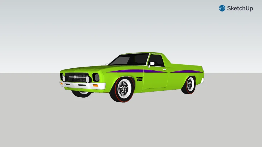 Holden Sandman Ute HQ | 3D Warehouse