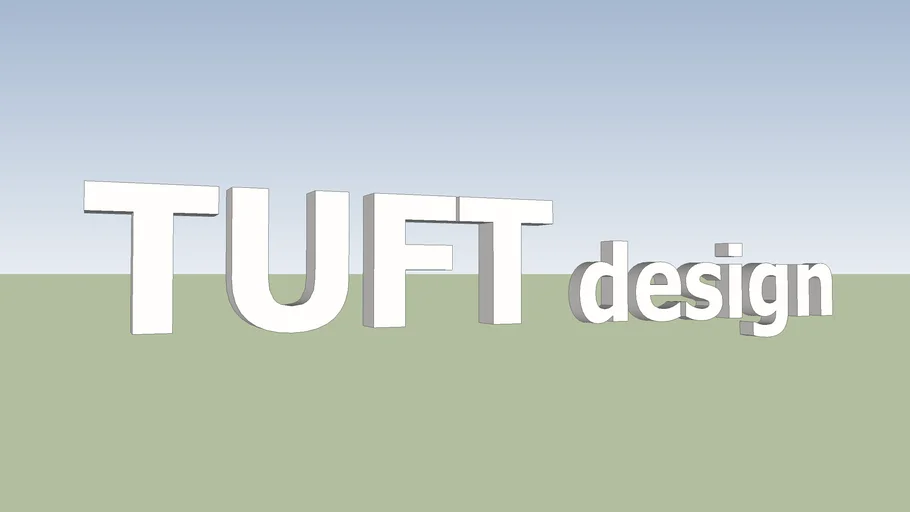Tuft logo | 3D Warehouse