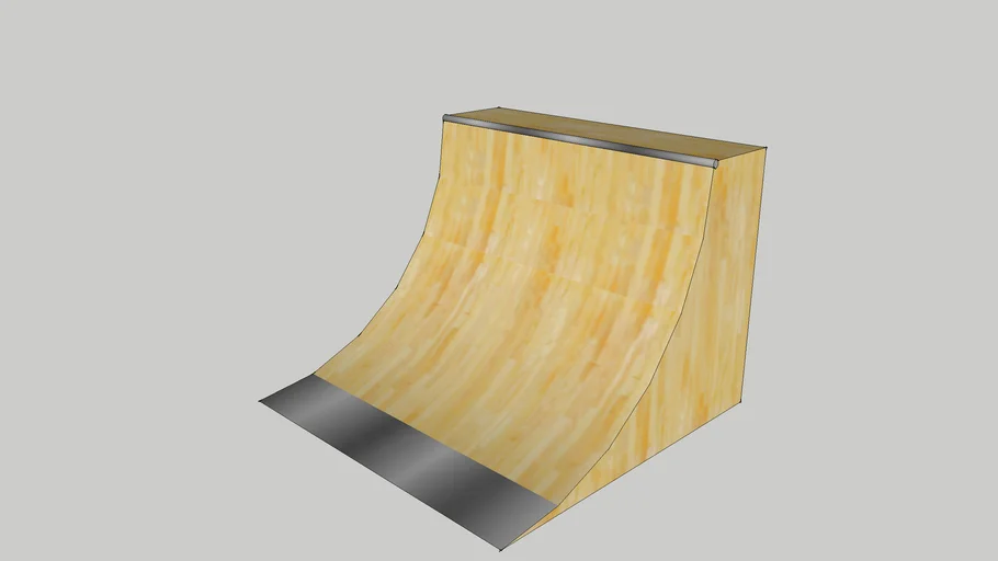 quarter pipe | 3D Warehouse