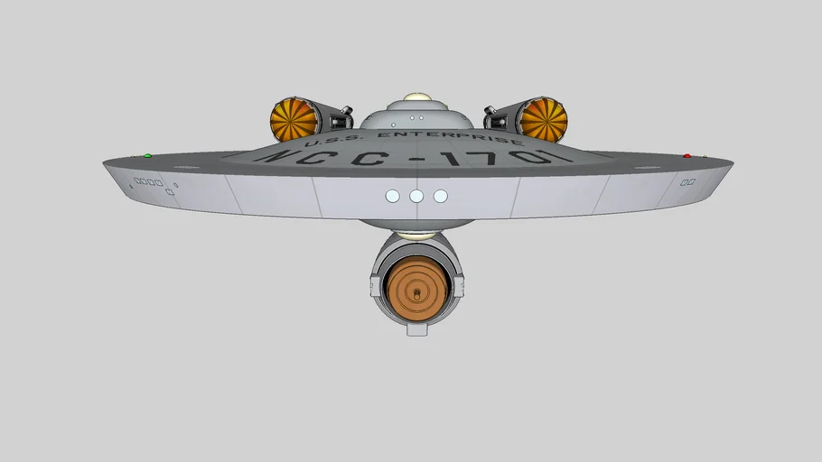 USS Enterprise - TOS | 3D Warehouse