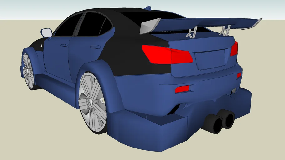 Modified Lexus IS-F | 3D Warehouse