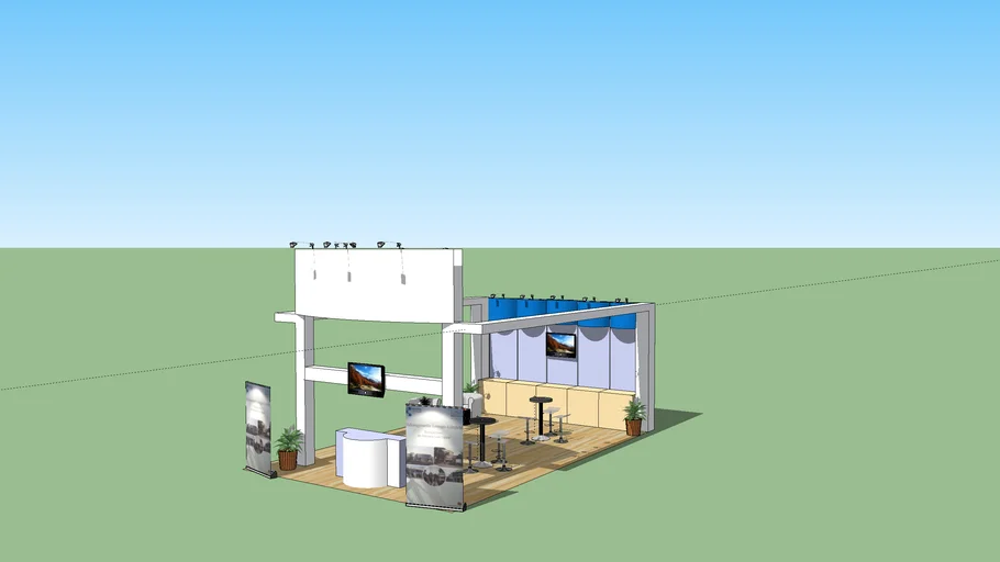 Stand d'exposition | 3D Warehouse