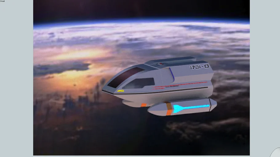 NCC1701-D ENTERPRISE PERSONAL SHUTTLE 6 | 3D Warehouse