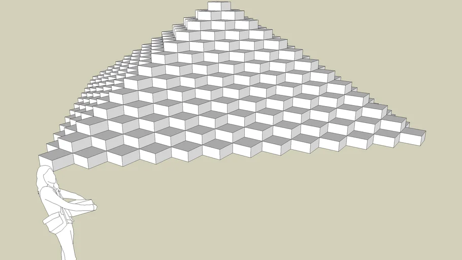DeWitt's 4-sided Pyramid | 3D Warehouse