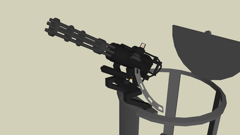 M134 Vehicle Roof Mount | 3D Warehouse