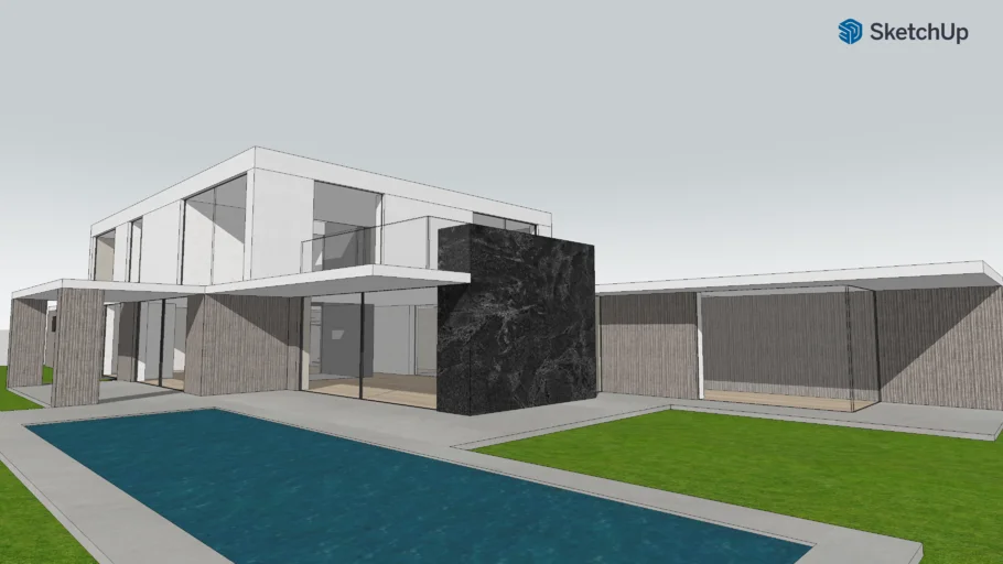 Minimal house | 3D Warehouse