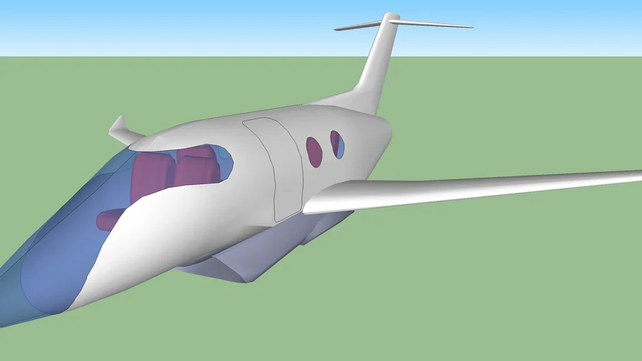 new astaria aerospace very light jet concept WIP | 3D Warehouse
