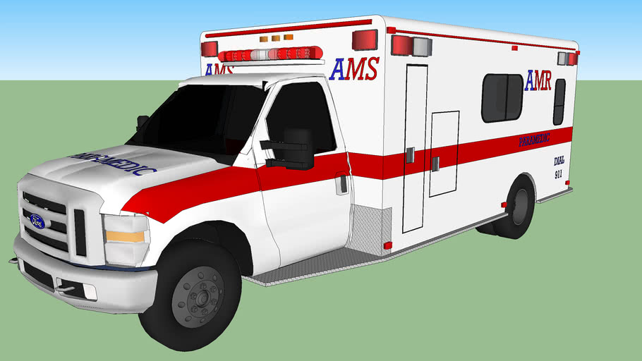 Ambulance AMR | 3D Warehouse