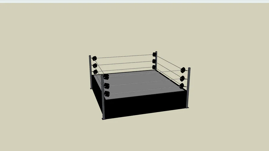 wrestling ring | 3D Warehouse