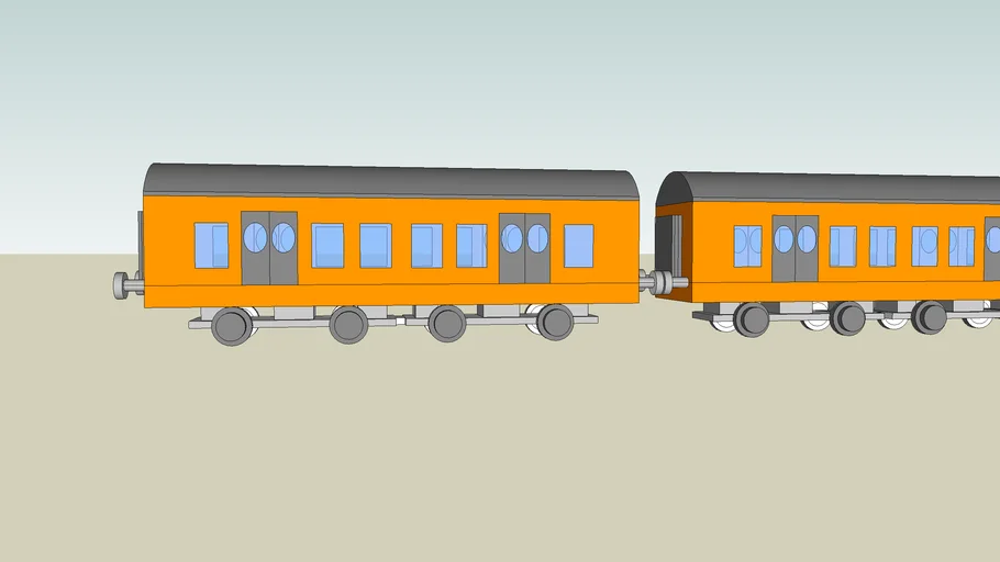 train wagons | 3D Warehouse