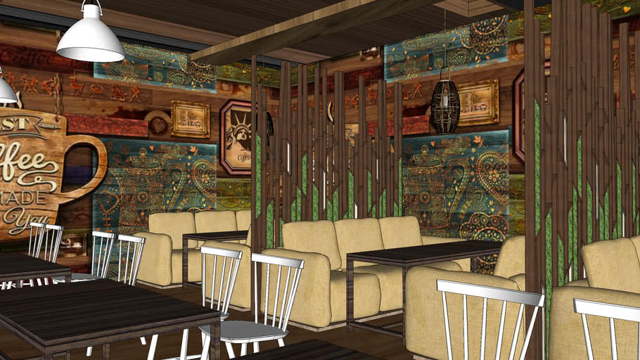 Restaurant Interior | 3D Warehouse