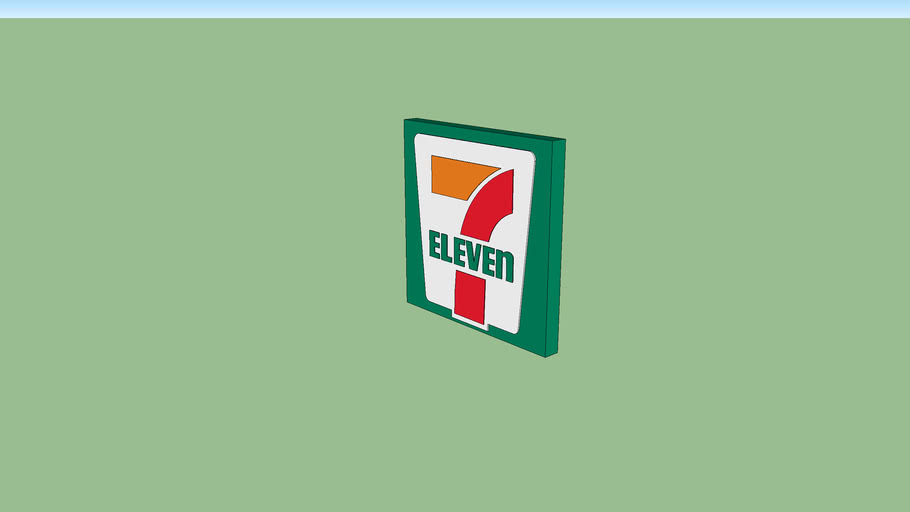711 Logo | 3D Warehouse