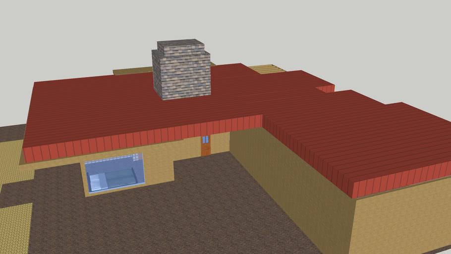 case study house 18 west house | 3D Warehouse