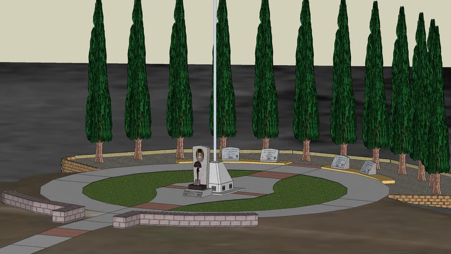 Fallen Soldiers Memorial | 3D Warehouse