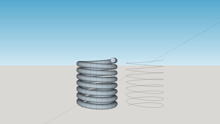 Bio-inspired helical structure | 3D Warehouse